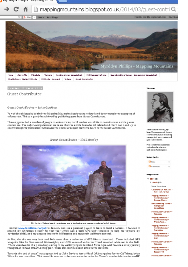 History - Phil's Hiking Resources